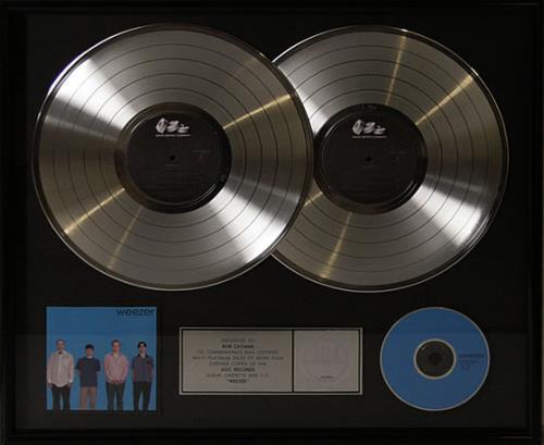 Weezer Weezer [The Blue Album] US award disc (499659)